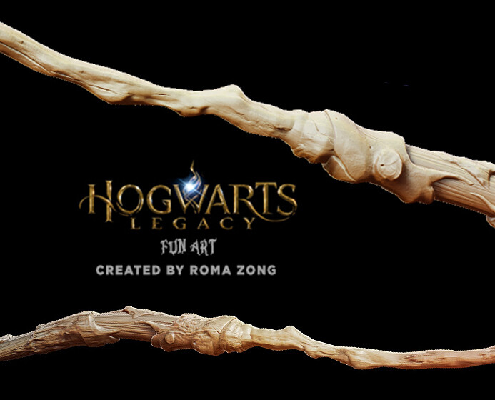 ArtStation - Magic wand | Fun art