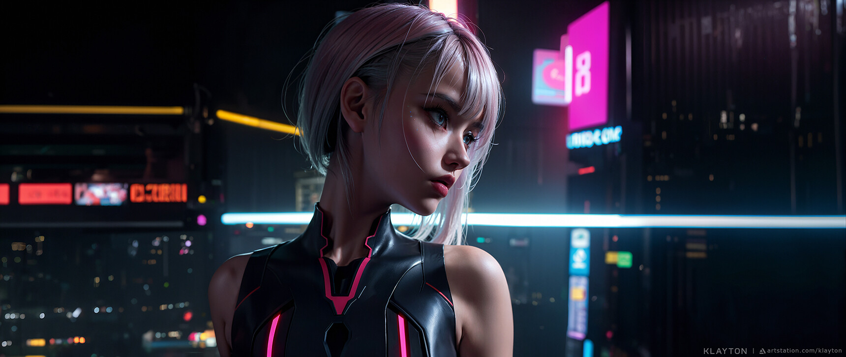 ArtStation - Lucy (Cyberpunk: Edgerunners)