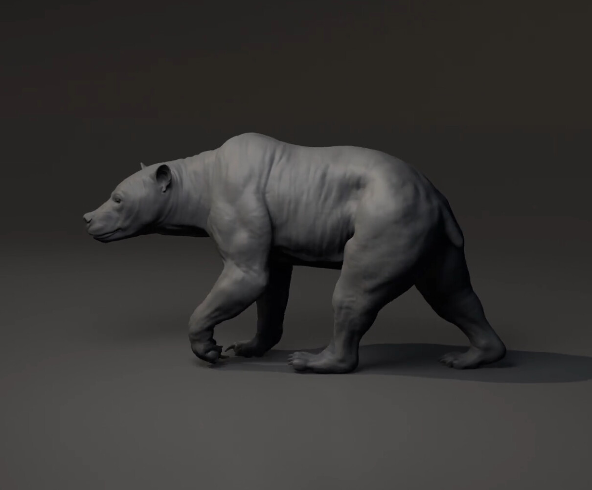 ArtStation - Bear animation