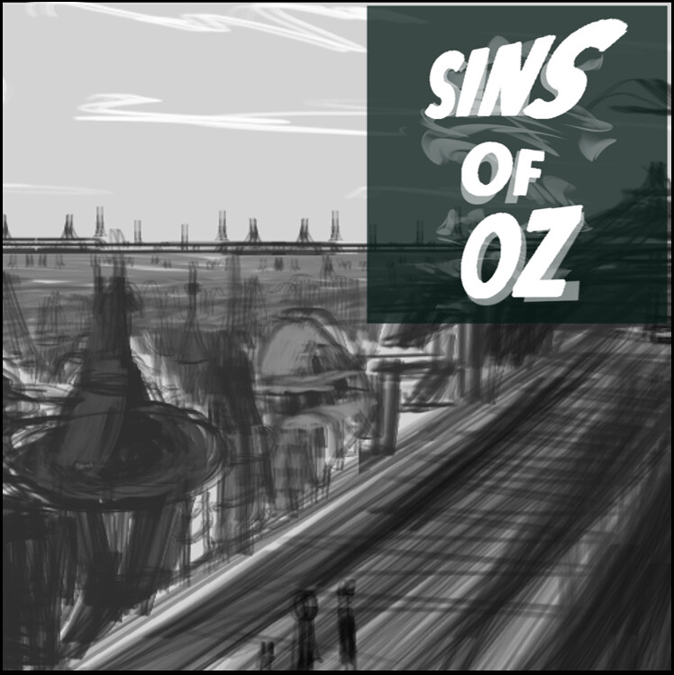 ArtStation - Greyscale Environment Thumbnails