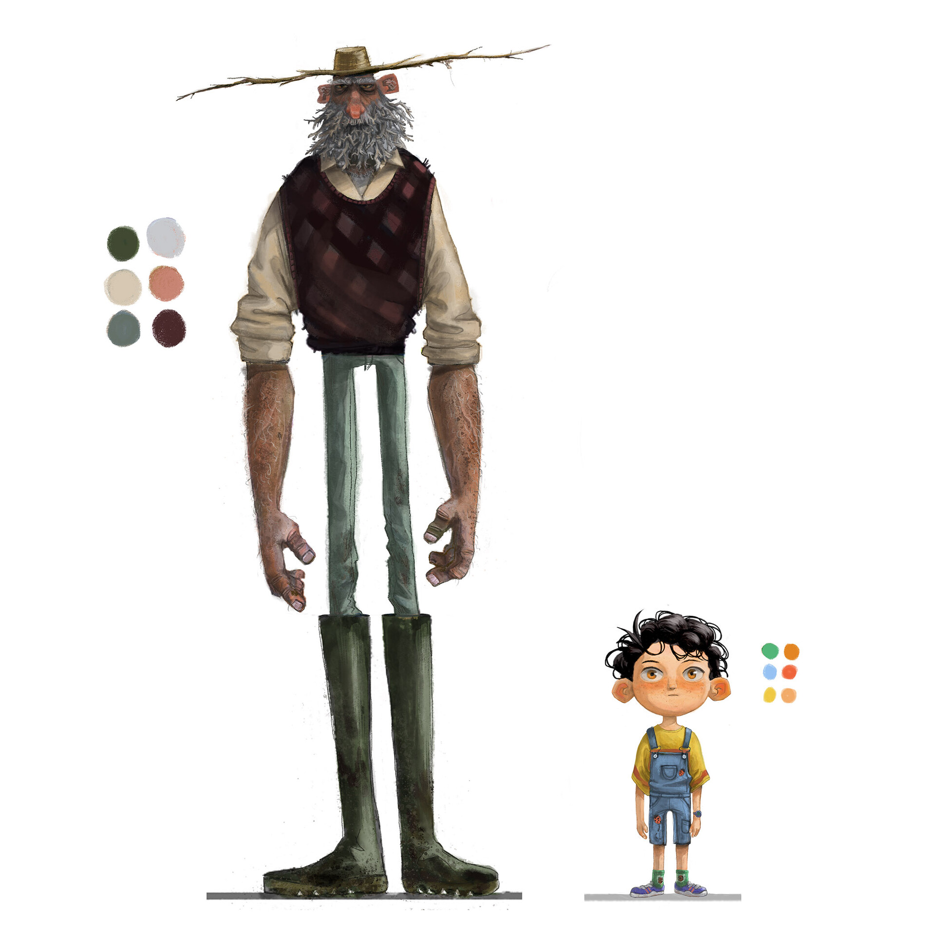 ArtStation - Après Papi - characters design