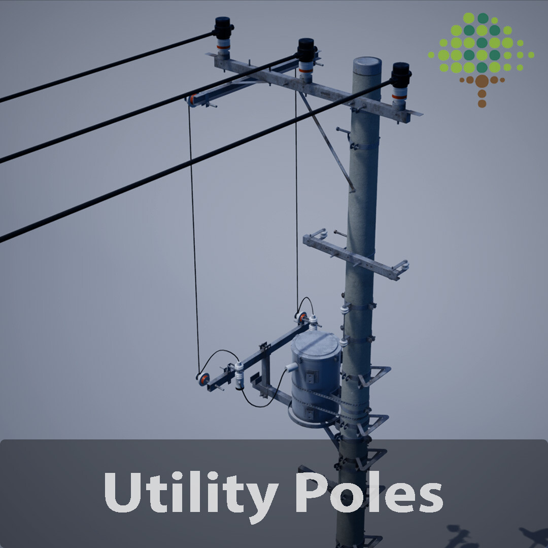 ArtStation - Utility Poles