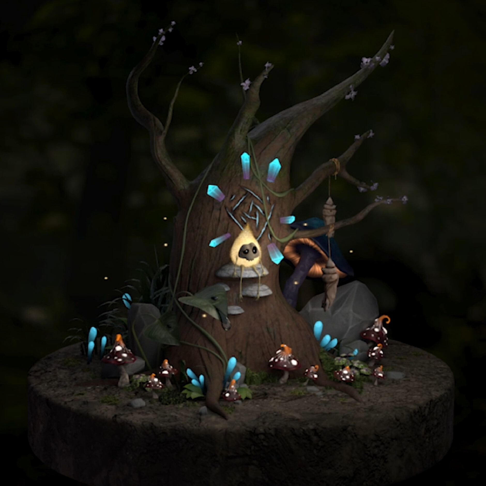 ArtStation - Mythical Forest