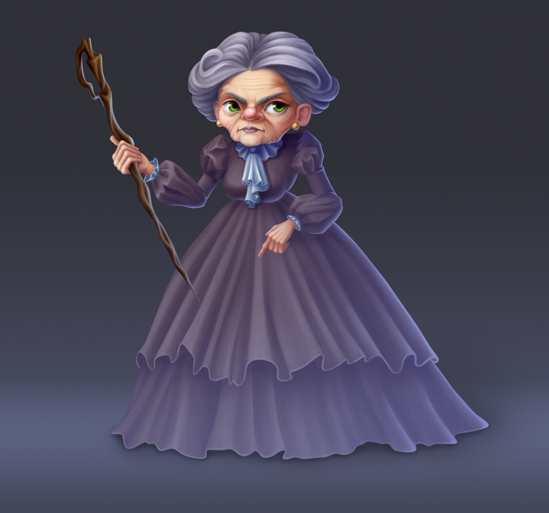 ArtStation - evil grandmother