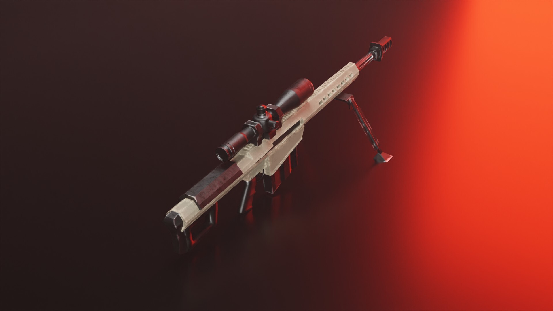 ArtStation - Barrett M107