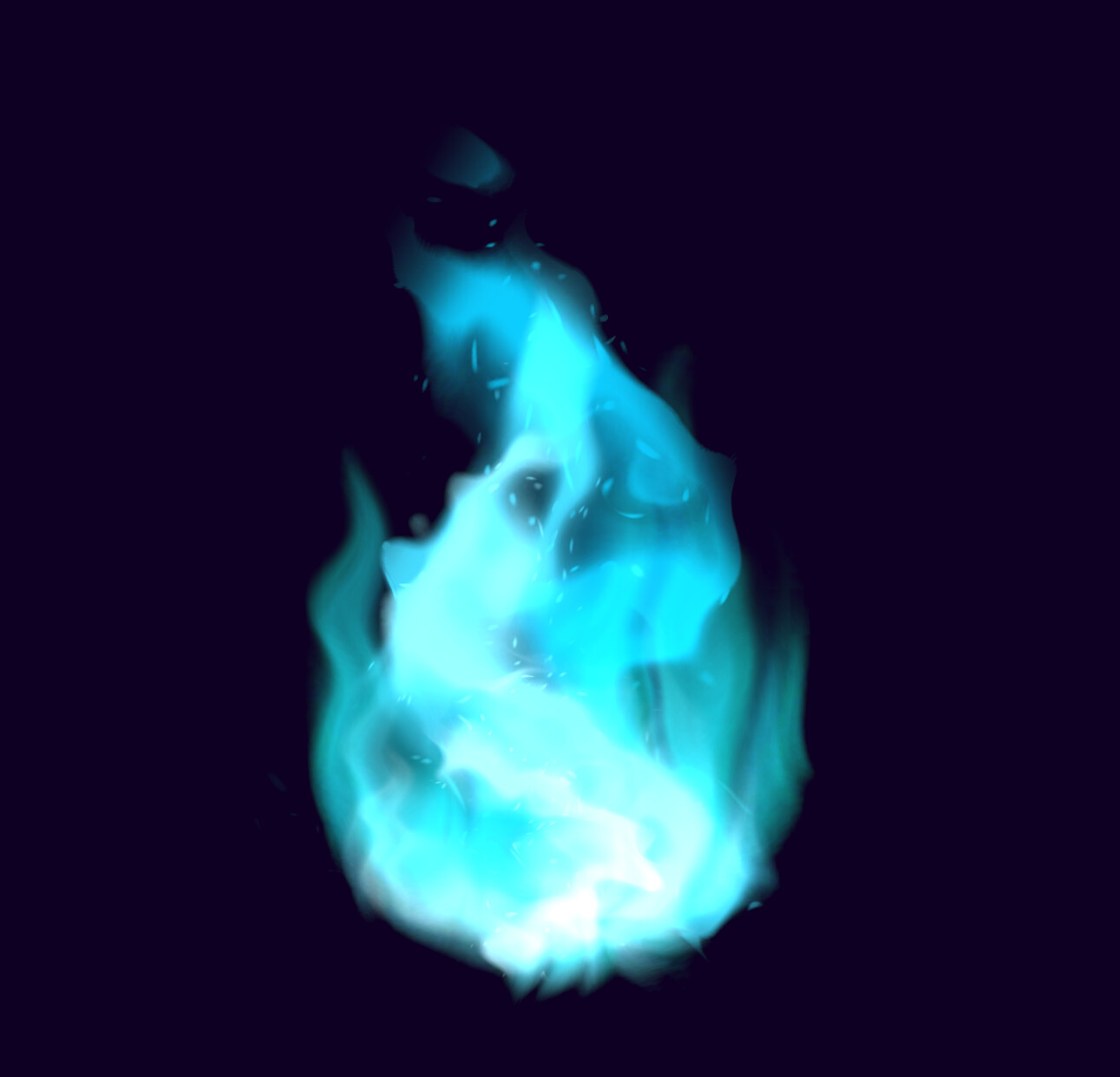 ArtStation - UI Magic Fire VFX