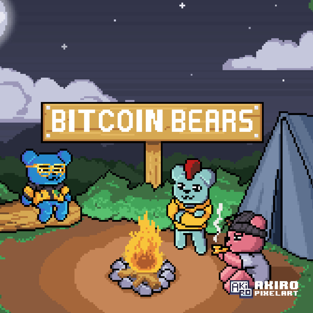 ArtStation - Bitcoin Bears Cubs - NFT Collections and Scenes