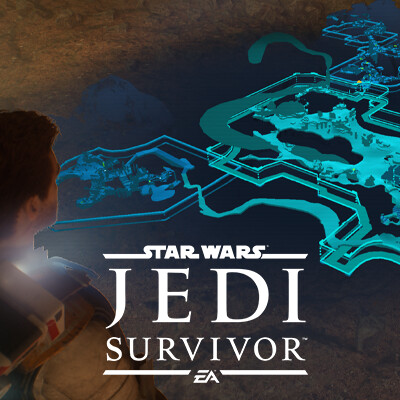 ArtStation - Star Wars: Jedi Survivor - Holomap