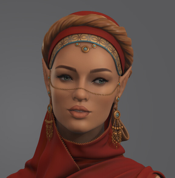 ArtStation - Desert elf