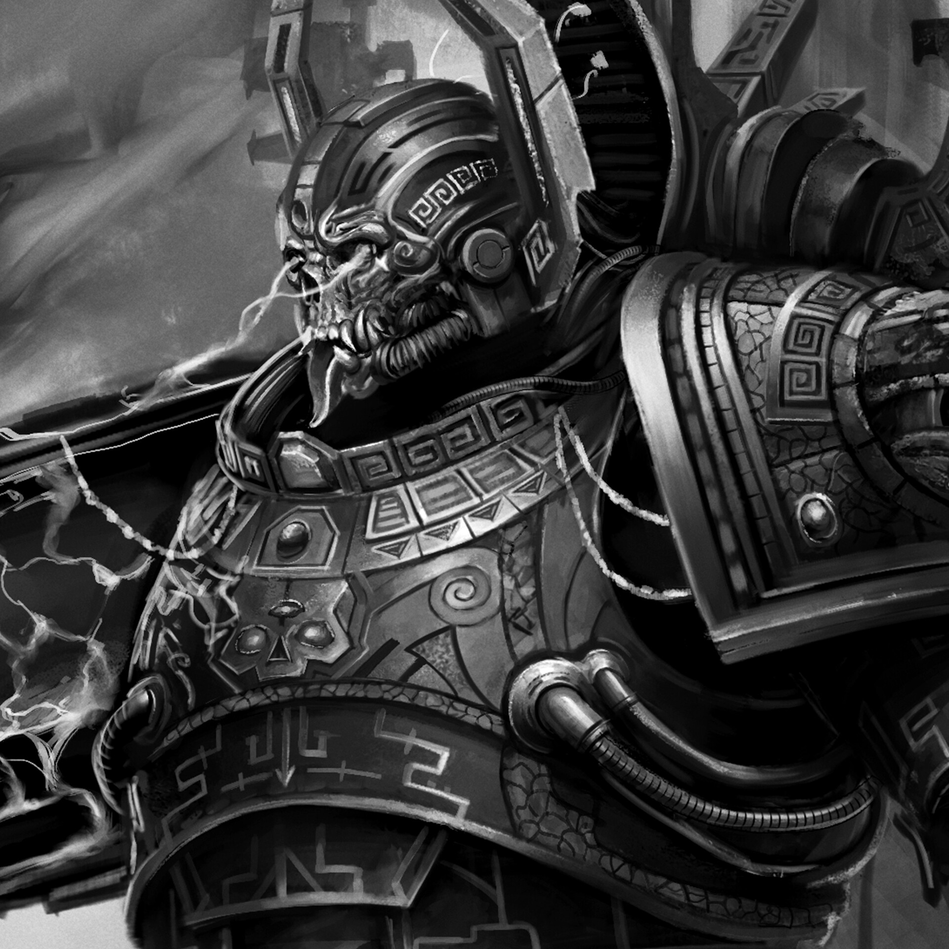 ArtStation - Comission: Ahron Kahn