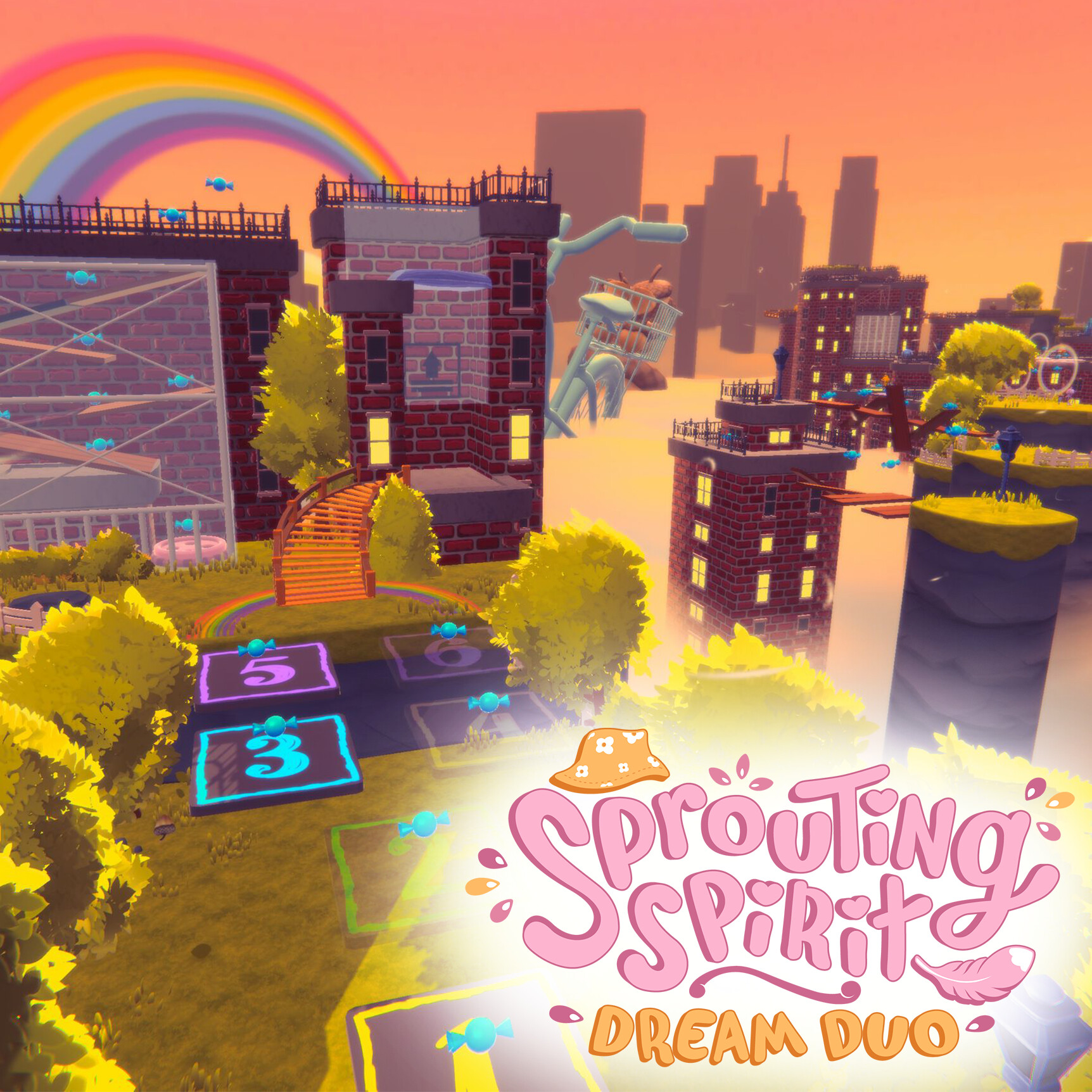 Christian Sanchez - Sunset Level 2 Set Dressing - Sprouting Spirit: Dream Duo