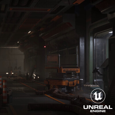 ArtStation - UE5 Lumen/Lightmass Relight - Interior Study