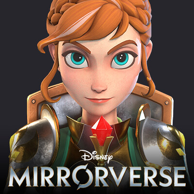 ArtStation - Princess Anna - Disney Mirrorverse