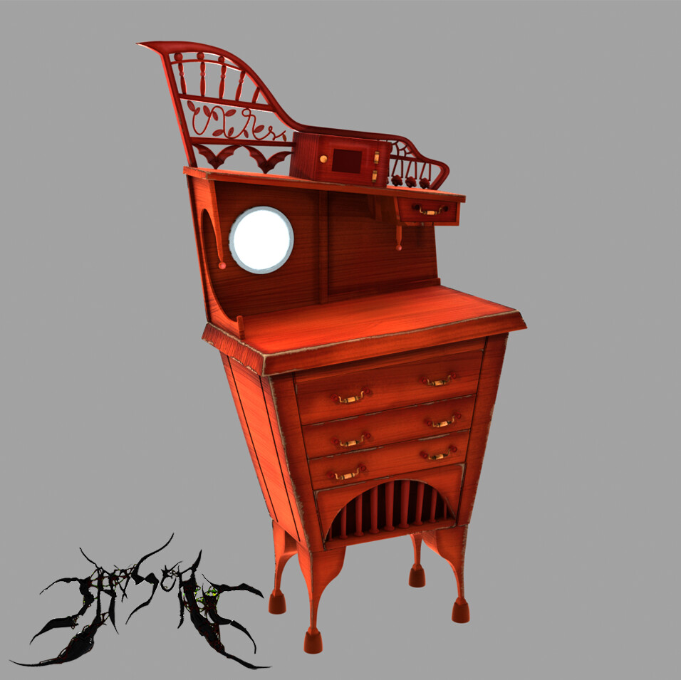 ArtStation - Stylized Props for Animated Short Film: "Drosera"