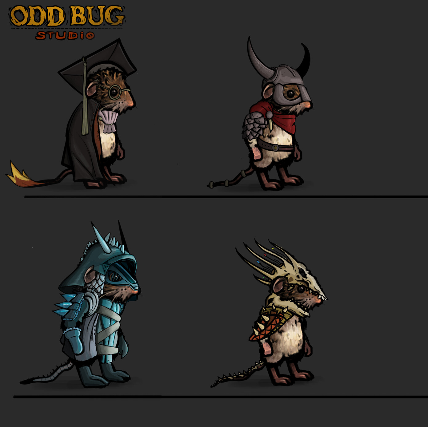 ArtStation - Oddbug Studio Internship