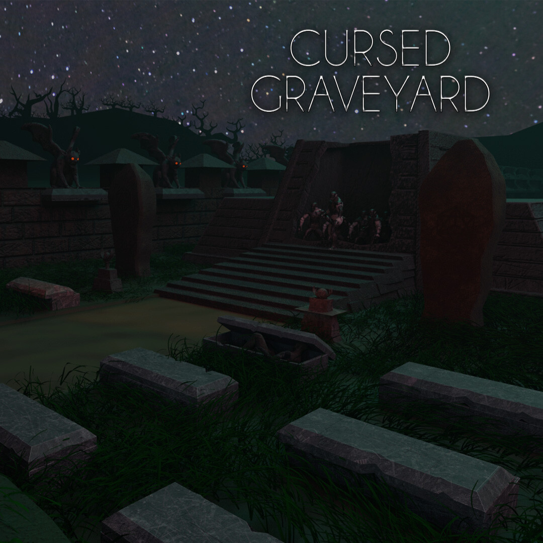 ArtStation - CURSED GRAVEYARD