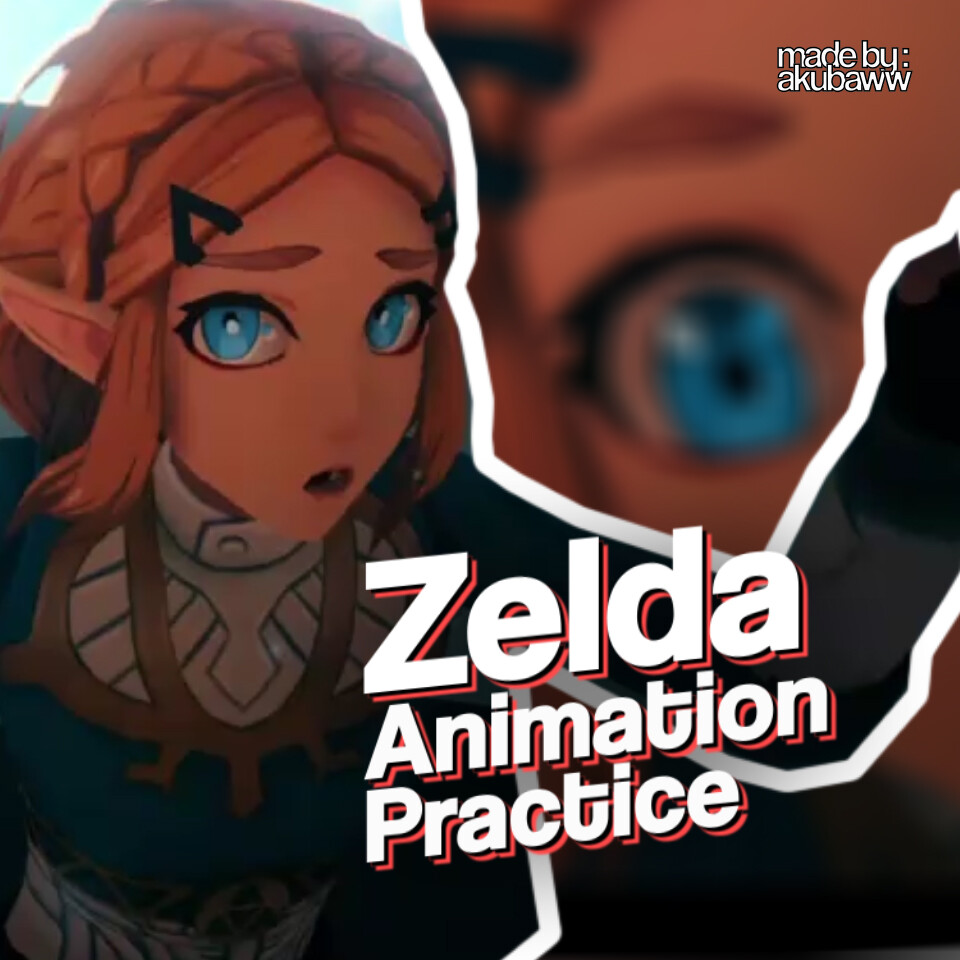 ArtStation - Zelda running animation
