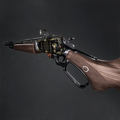 ArtStation - Bucky's one-shot stick.