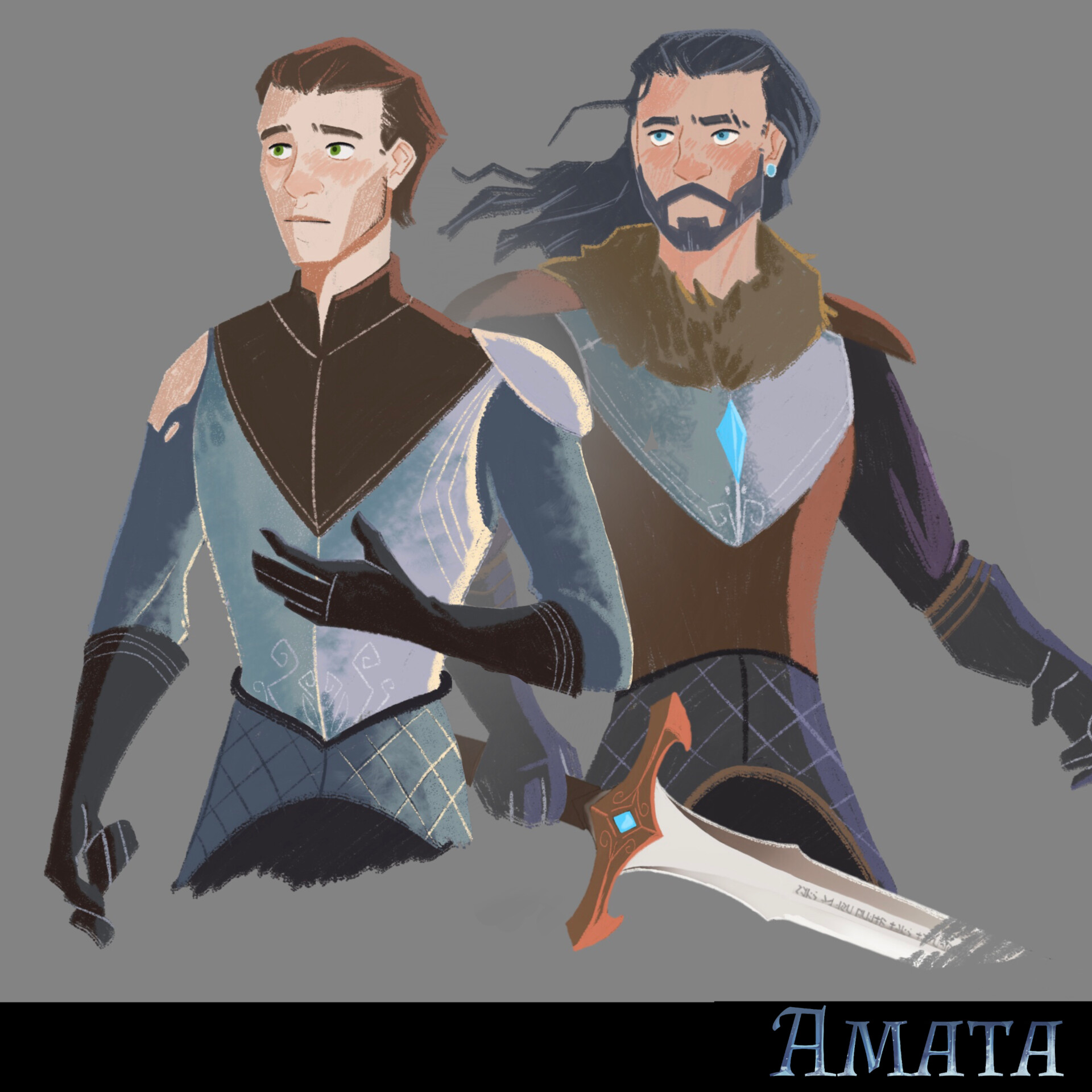 ArtStation - AMATA Character Concepts & Storyboards
