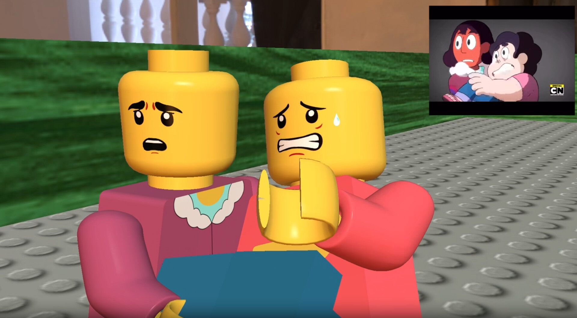 ArtStation - Steven Universe LEGO Scene Recreation