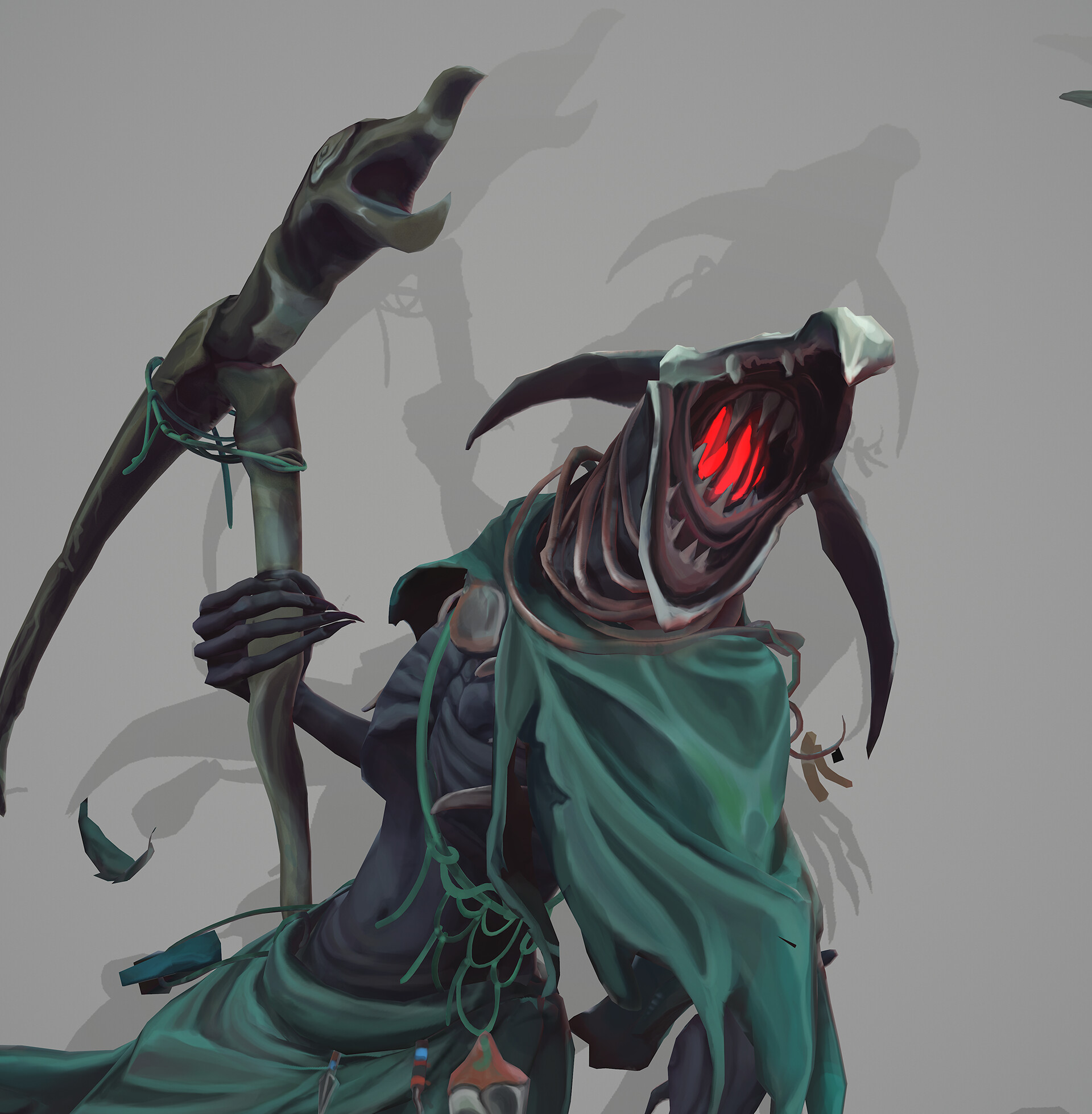ArtStation - Medieval: Back and Forth / Doom. The Ghost Crow Devil