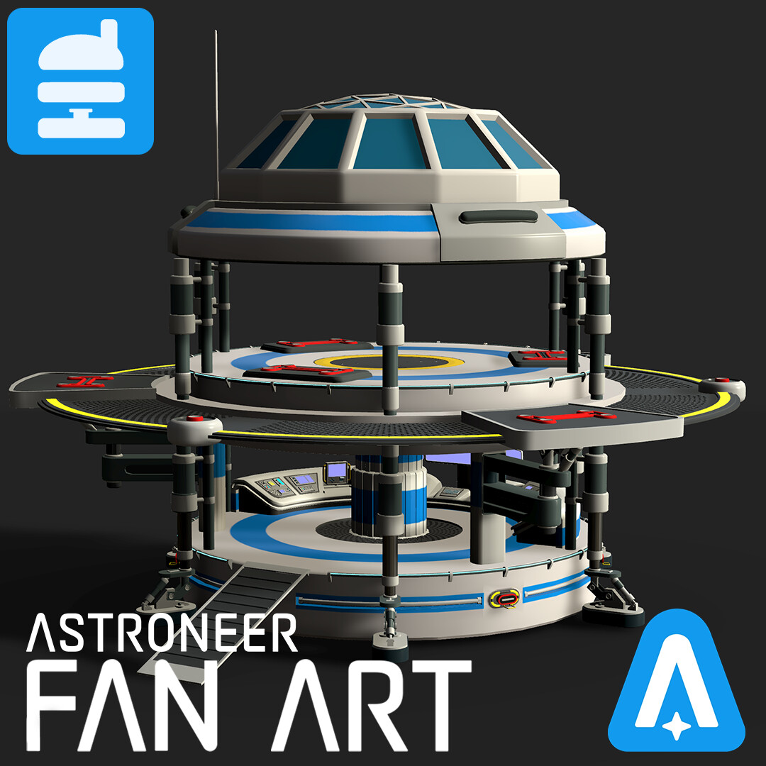 ArtStation - Astroneer Super Shelter