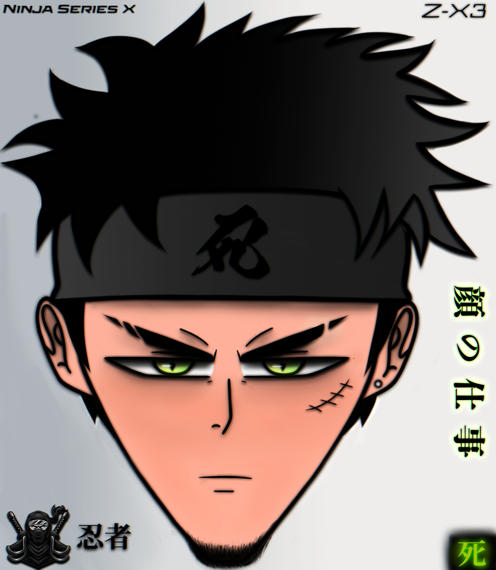 ArtStation - Original Character Kenji Facial Work 2023