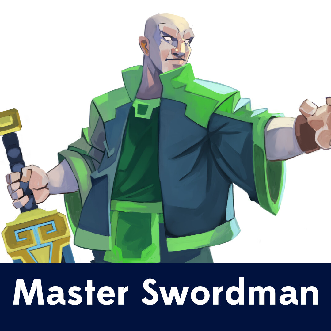 ArtStation - Master Swordsman Character Design