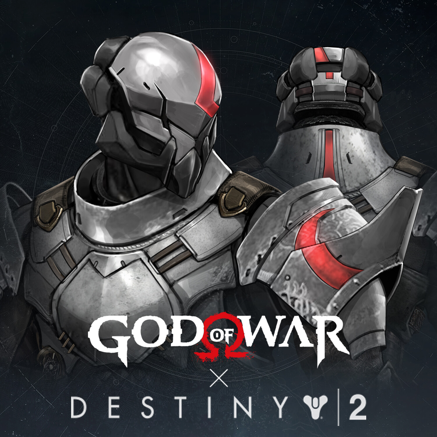 ArtStation - God Of War x Destiny2 - Godsbane Titan Armor