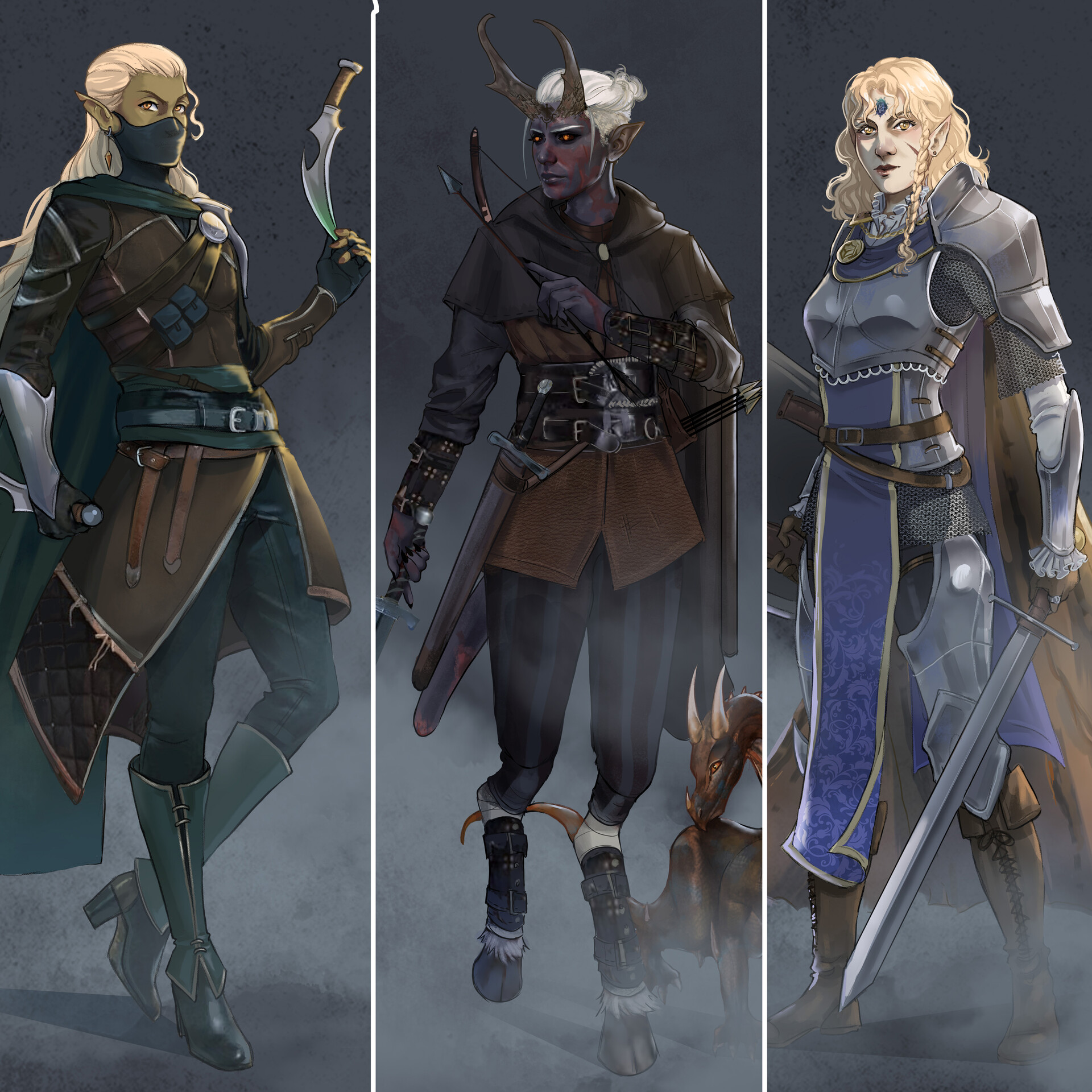 Artstation Dnd Characters