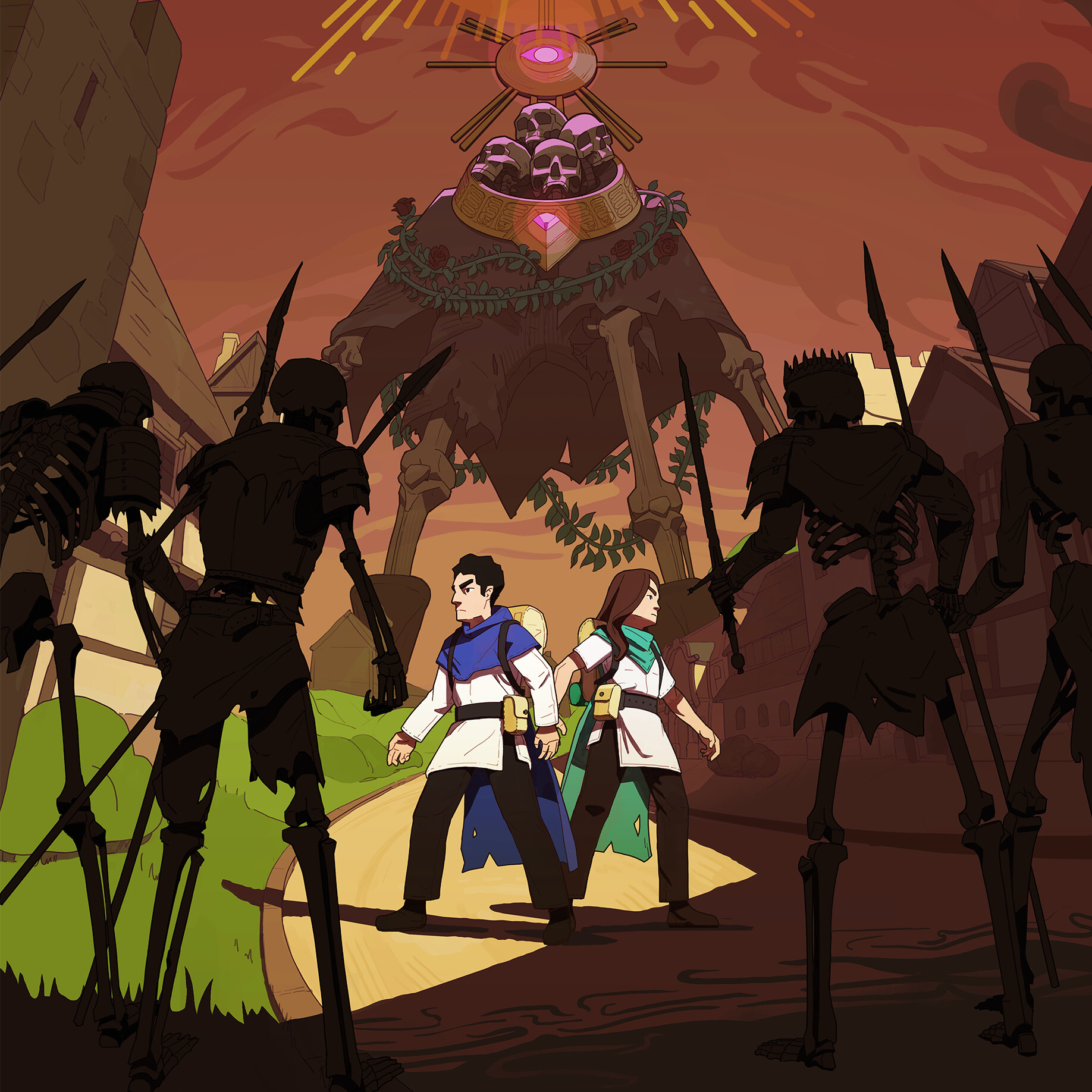 ArtStation - Demon Loop Poster