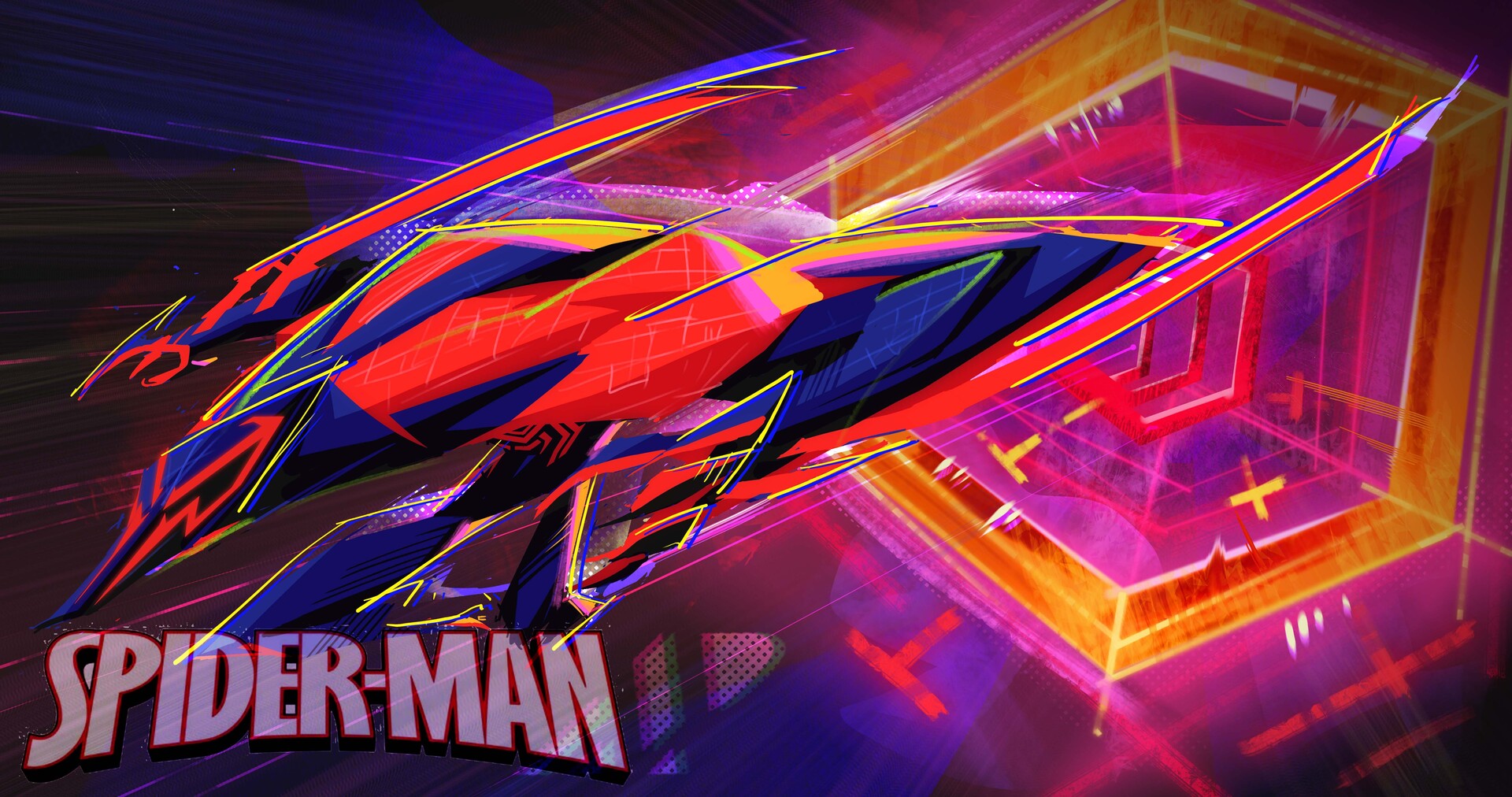 ArtStation - Fan Art of Spider-Man: Across the Spider-Verse