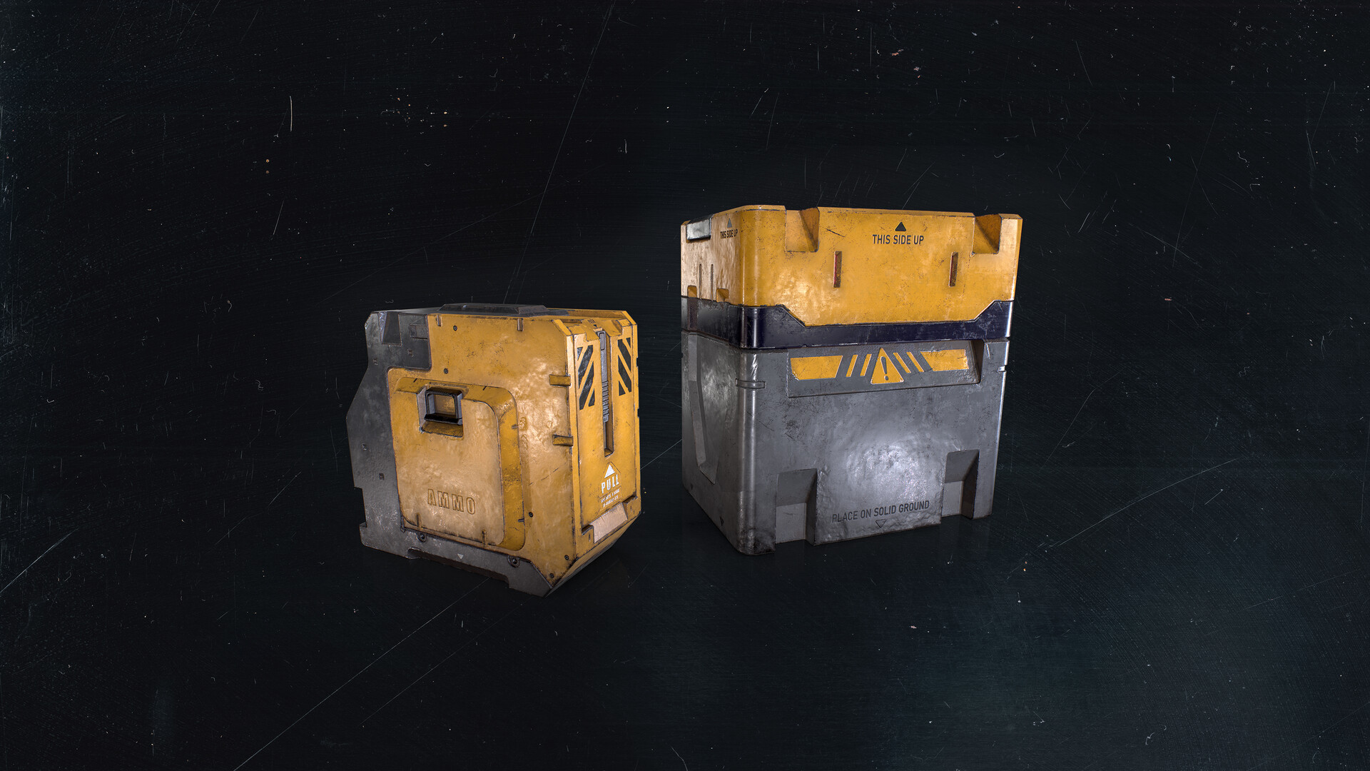 ArtStation - Sci-Fi Props [Personal Project]