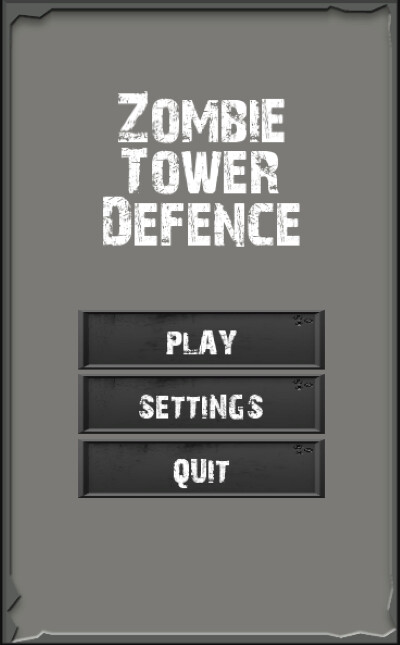 ArtStation - Zombie Themed Mobile Game UI (University Project)