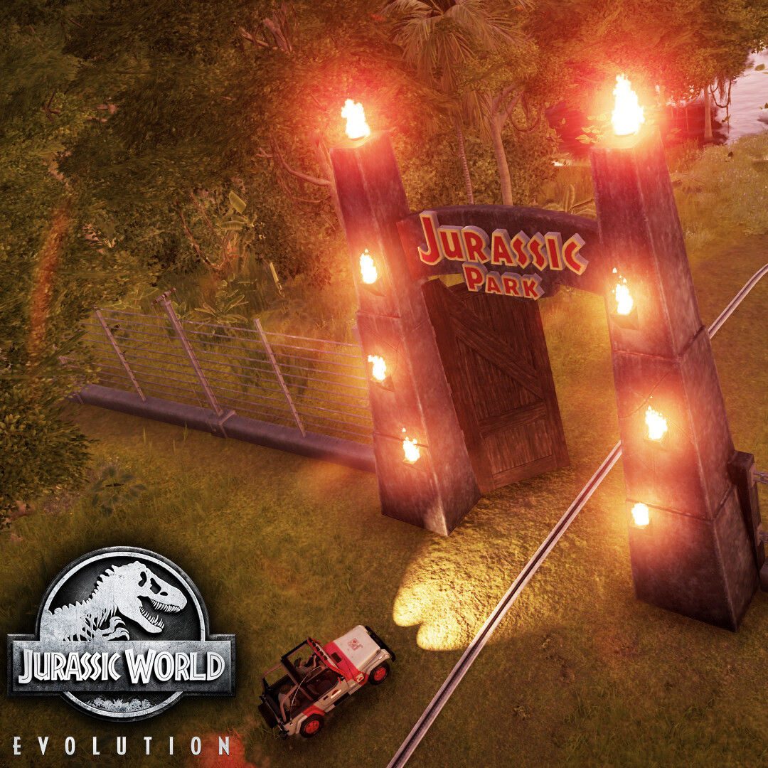 ArtStation - Jurassic World Evolution: Return to Jurassic Park