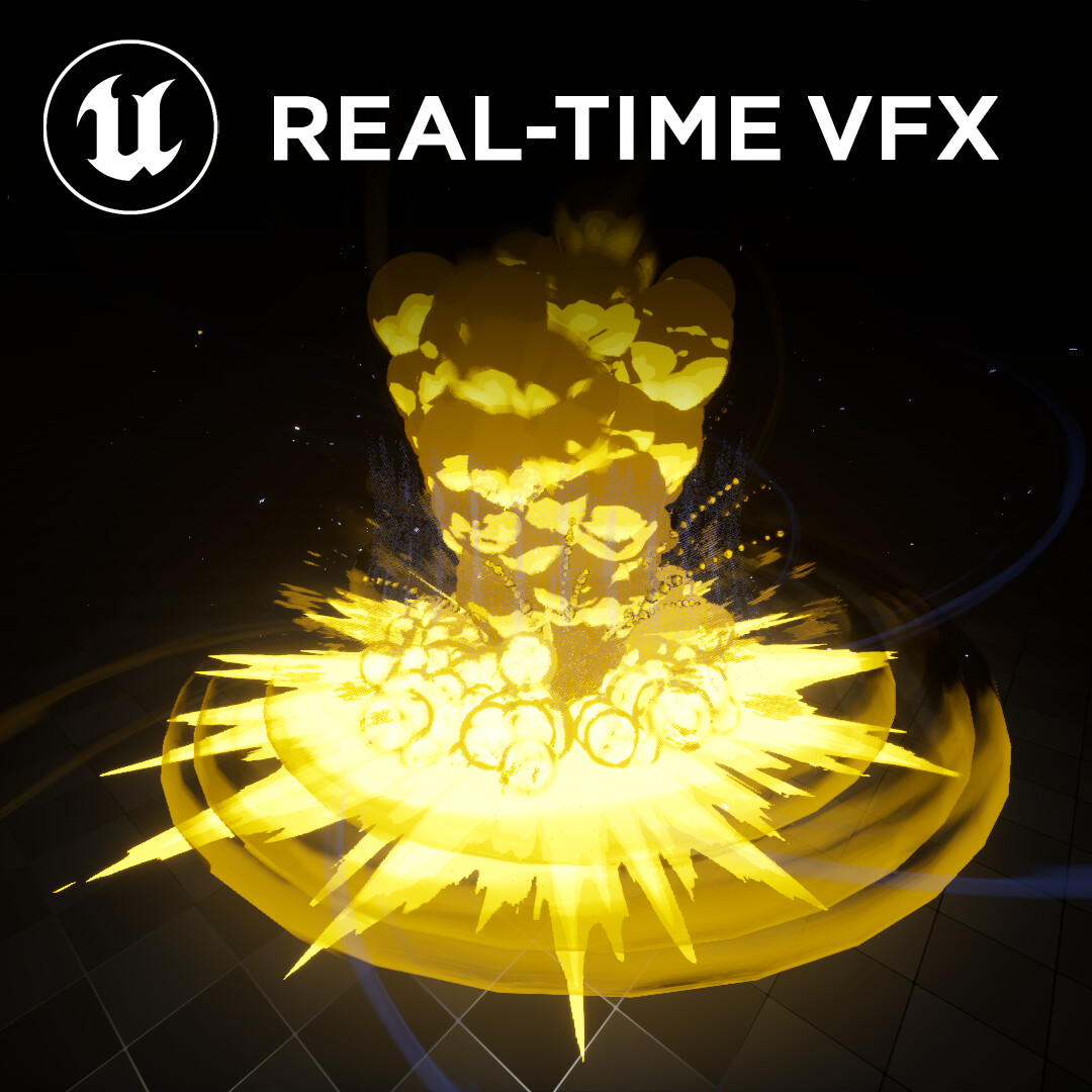 ArtStation - Real-time VFX: Stylized explosion