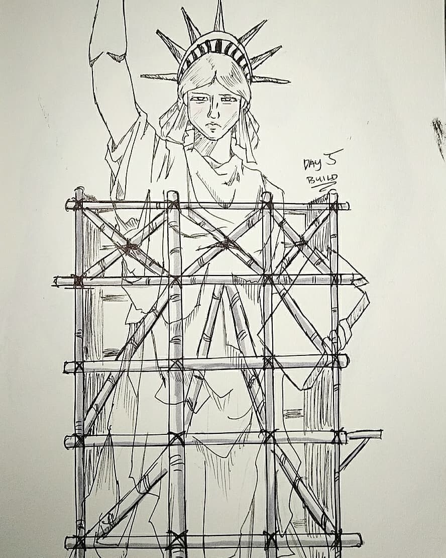 Mesfin Diosina - Ink - Inktober 2019