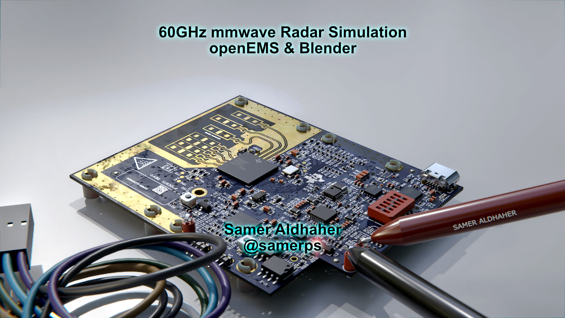 ArtStation - 60Ghz mmWave Simulation & Animation