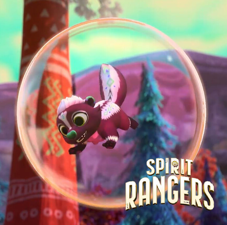ArtStation - Spirit Rangers S2 - Skunkbaby Lily