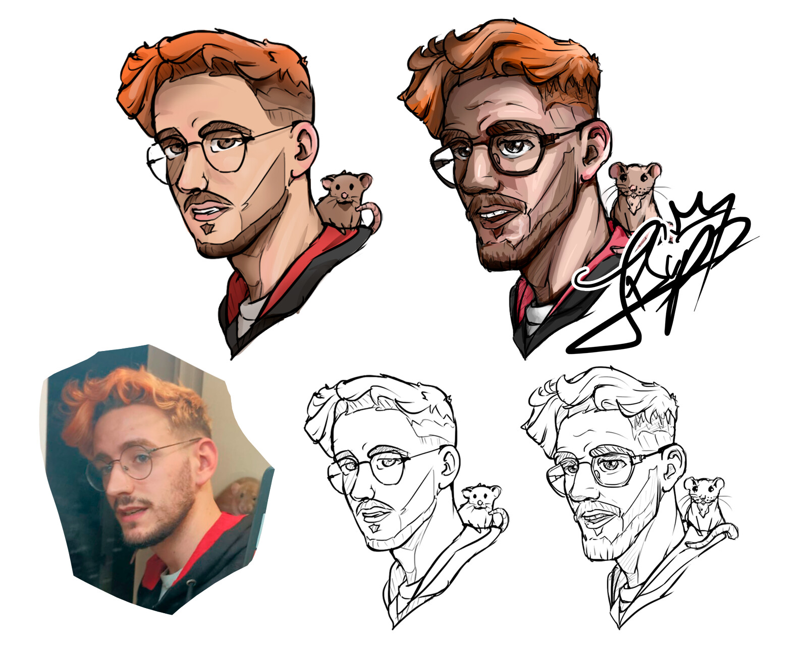 ArtStation - Self Portrait Exercise