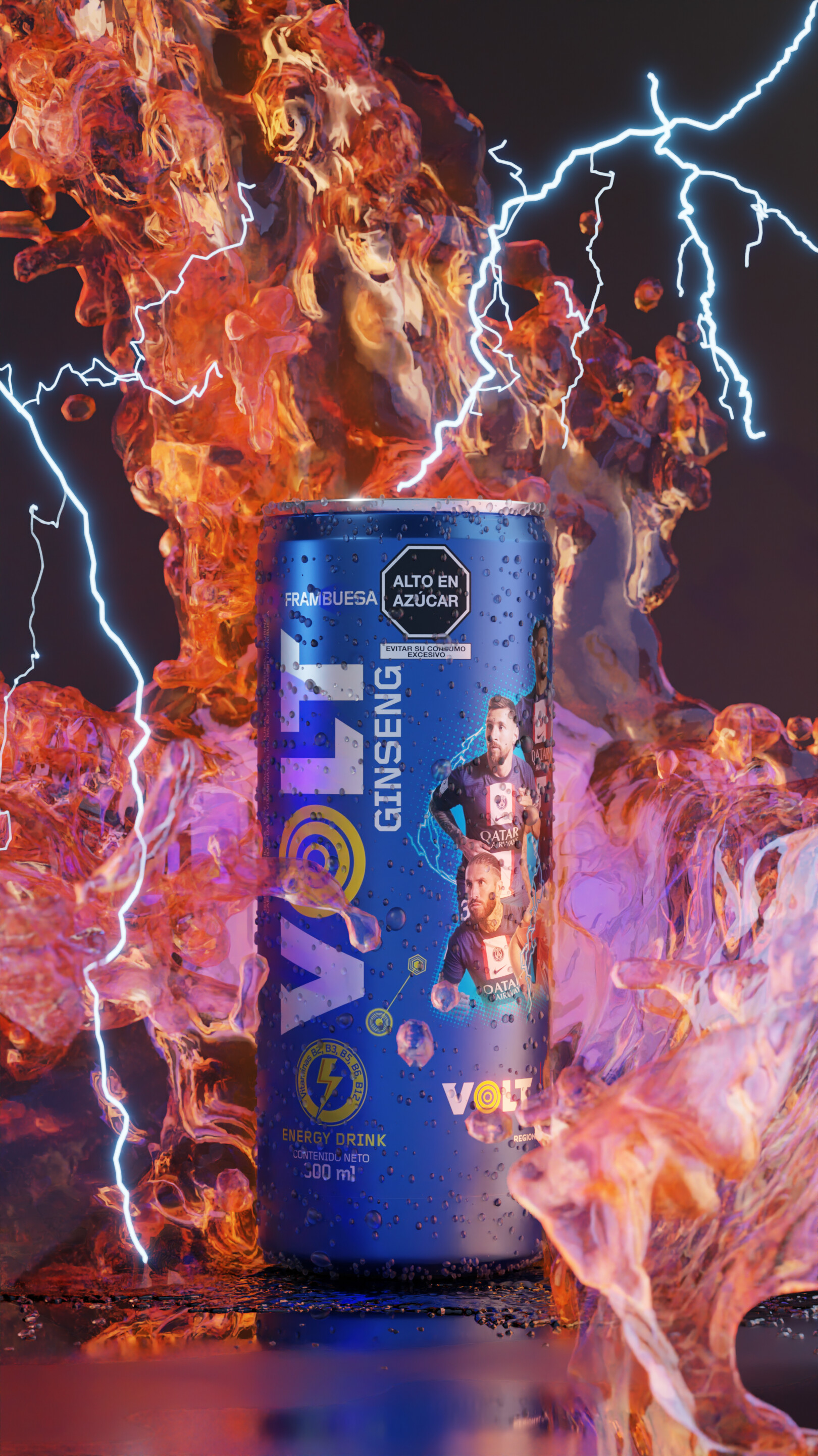 ArtStation - Volt Render fire, fluid and smoke Simulation 🔥💧