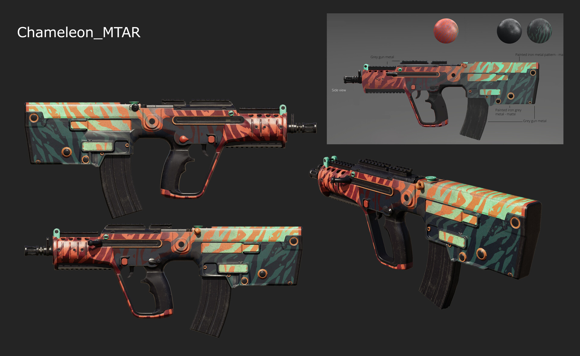 ArtStation - Battlefield - Weapon Skins
