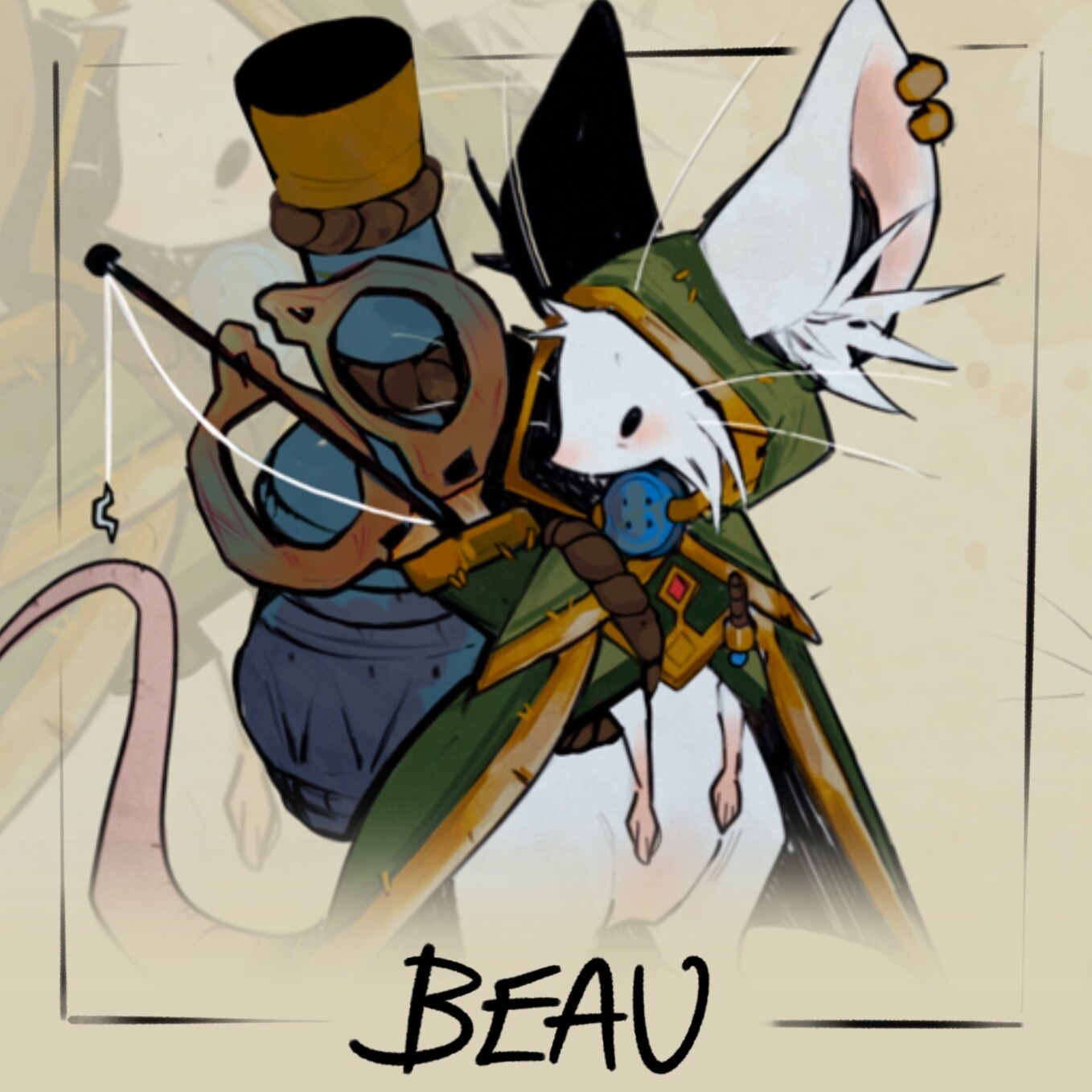 ArtStation - beau character design