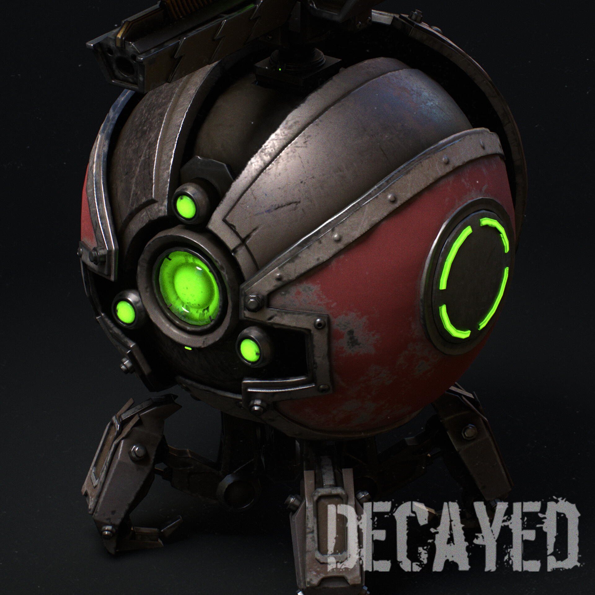 ArtStation - DECAYED - Thumper Laser