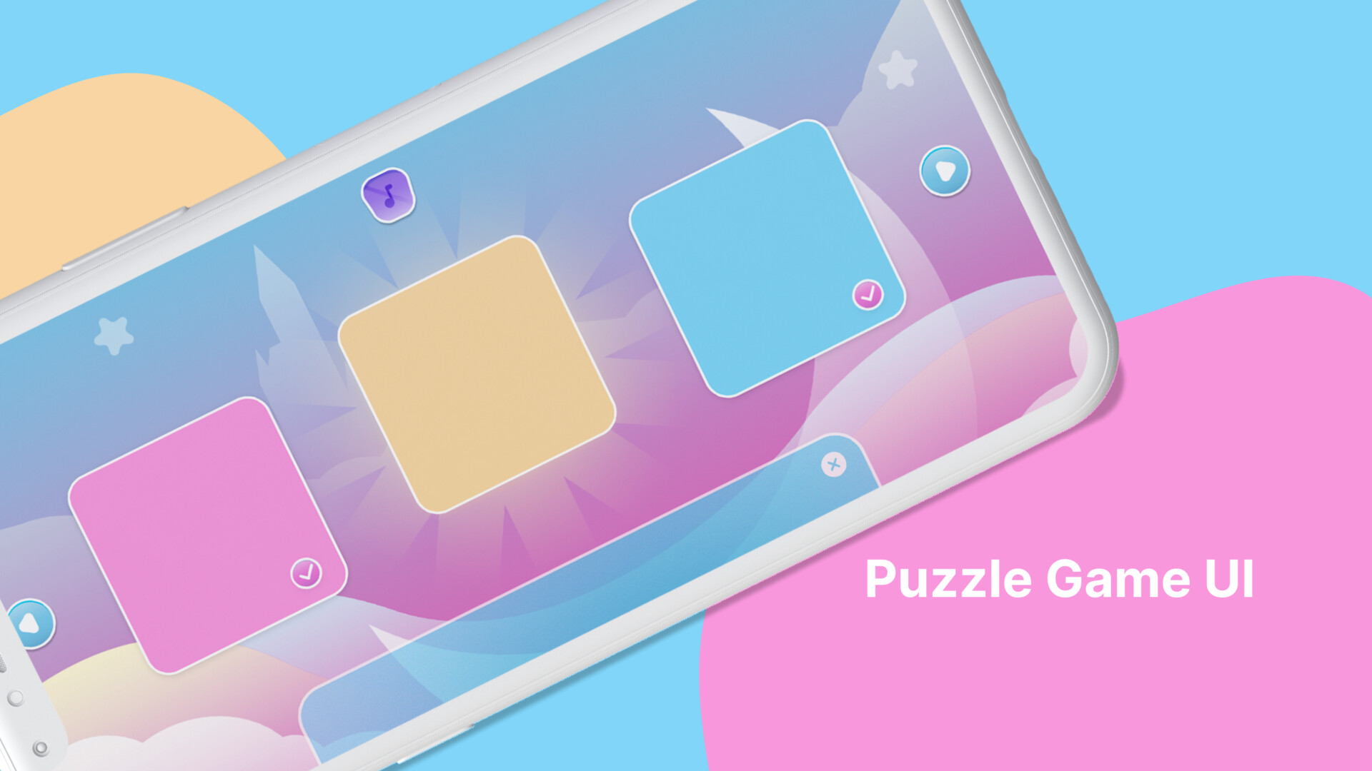 ArtStation - Puzzle Game (UI)