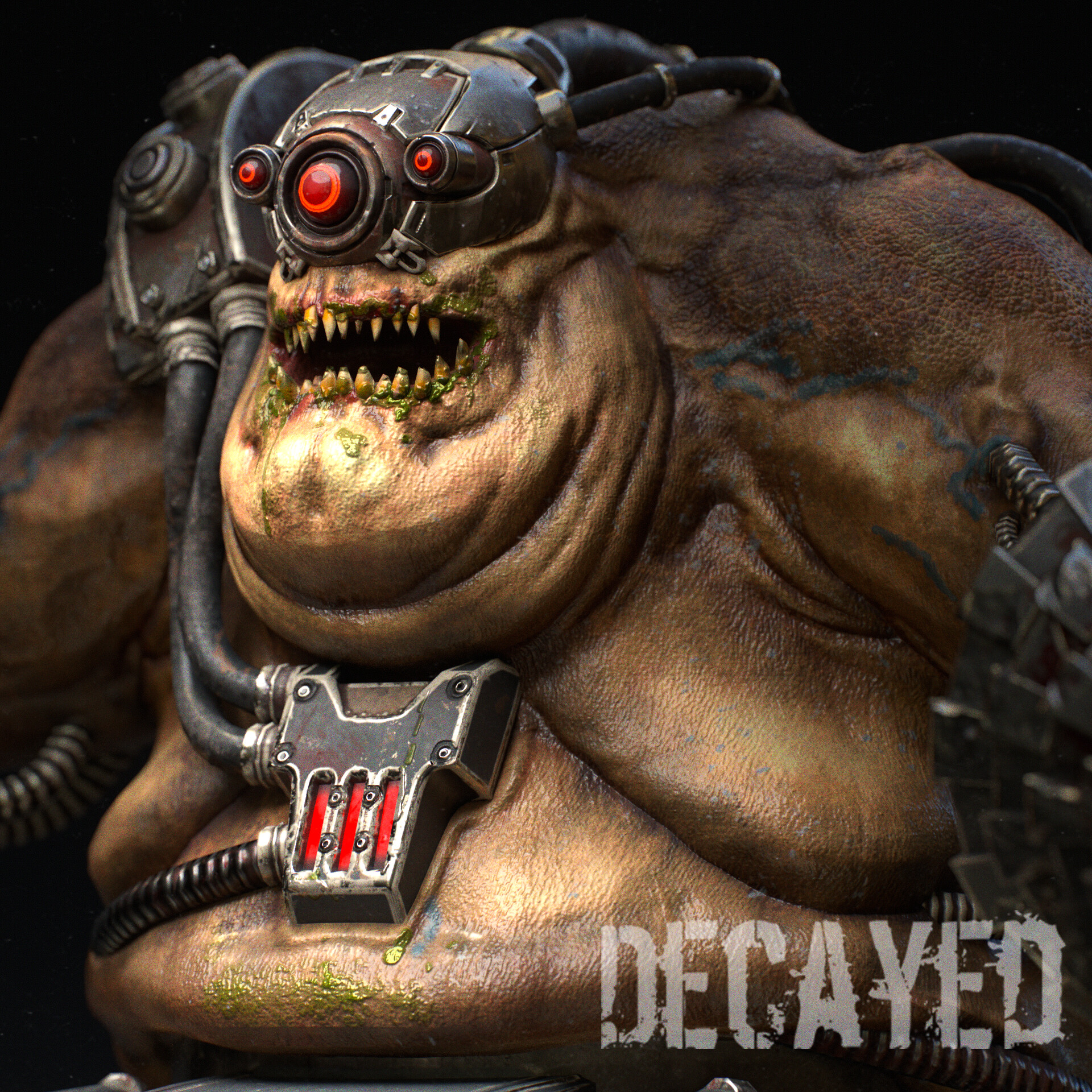 ArtStation - DECAYED - Crusher Rockgrinders