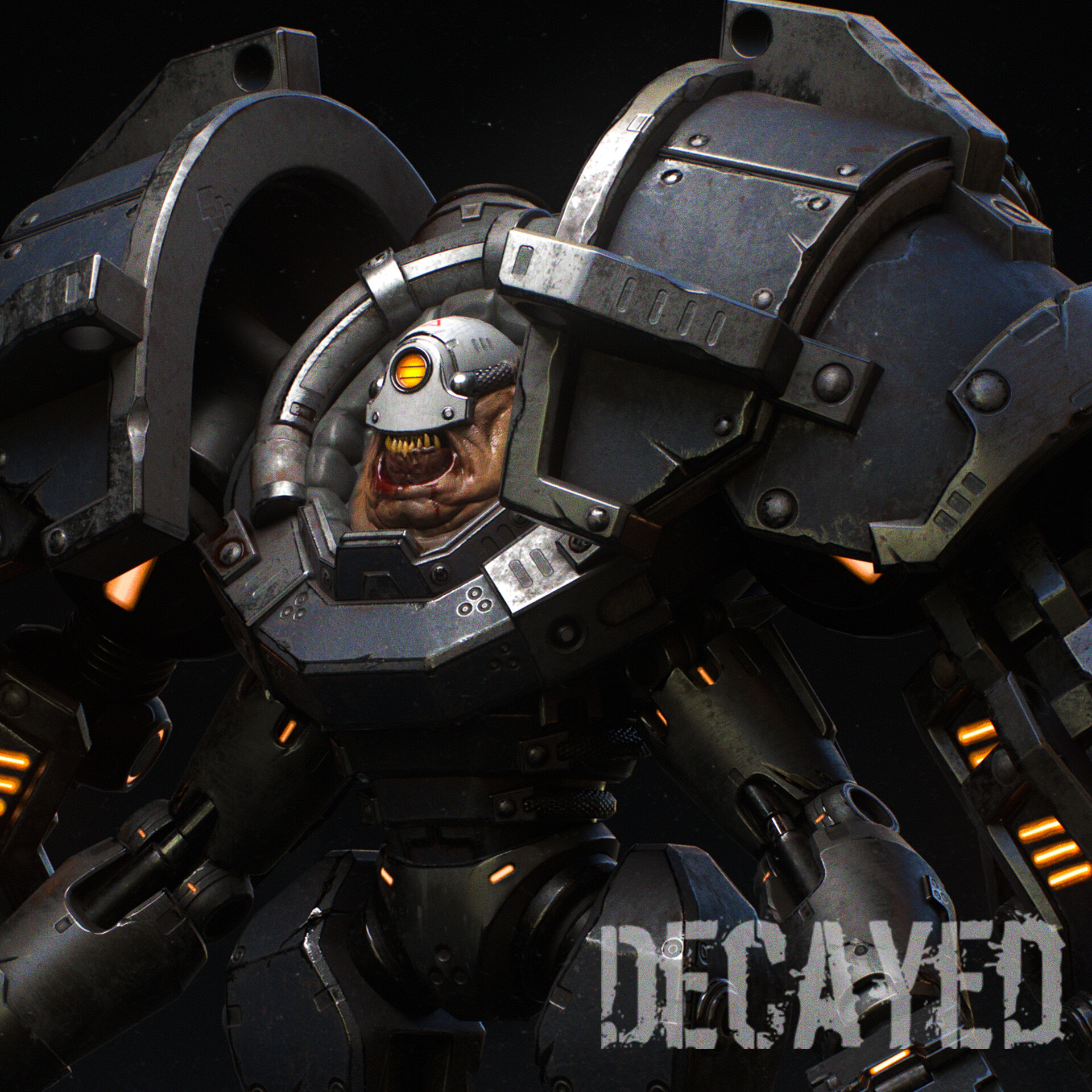 ArtStation - DECAYED - Heavy Armored