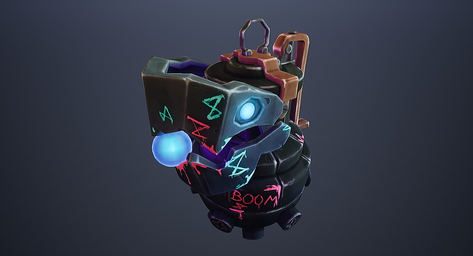 ArtStation - Jinx's Chomper Bomb