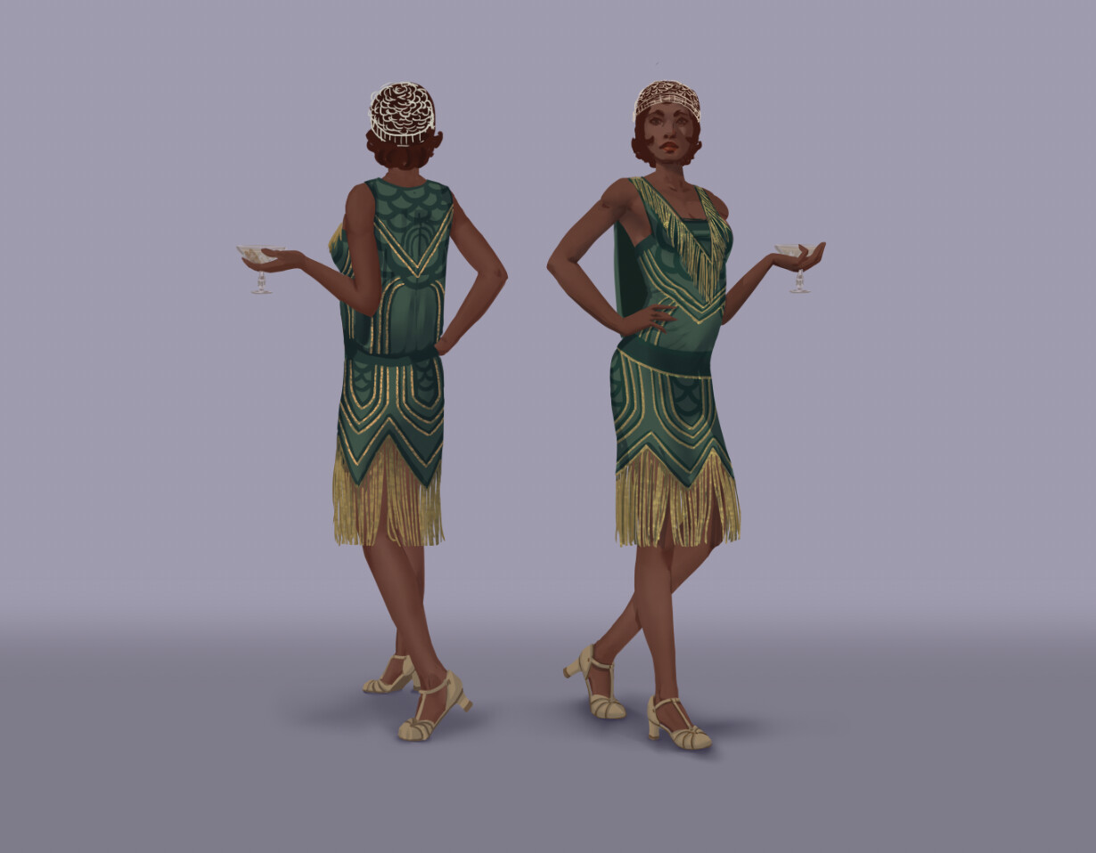 ArtStation - Flapper Girl