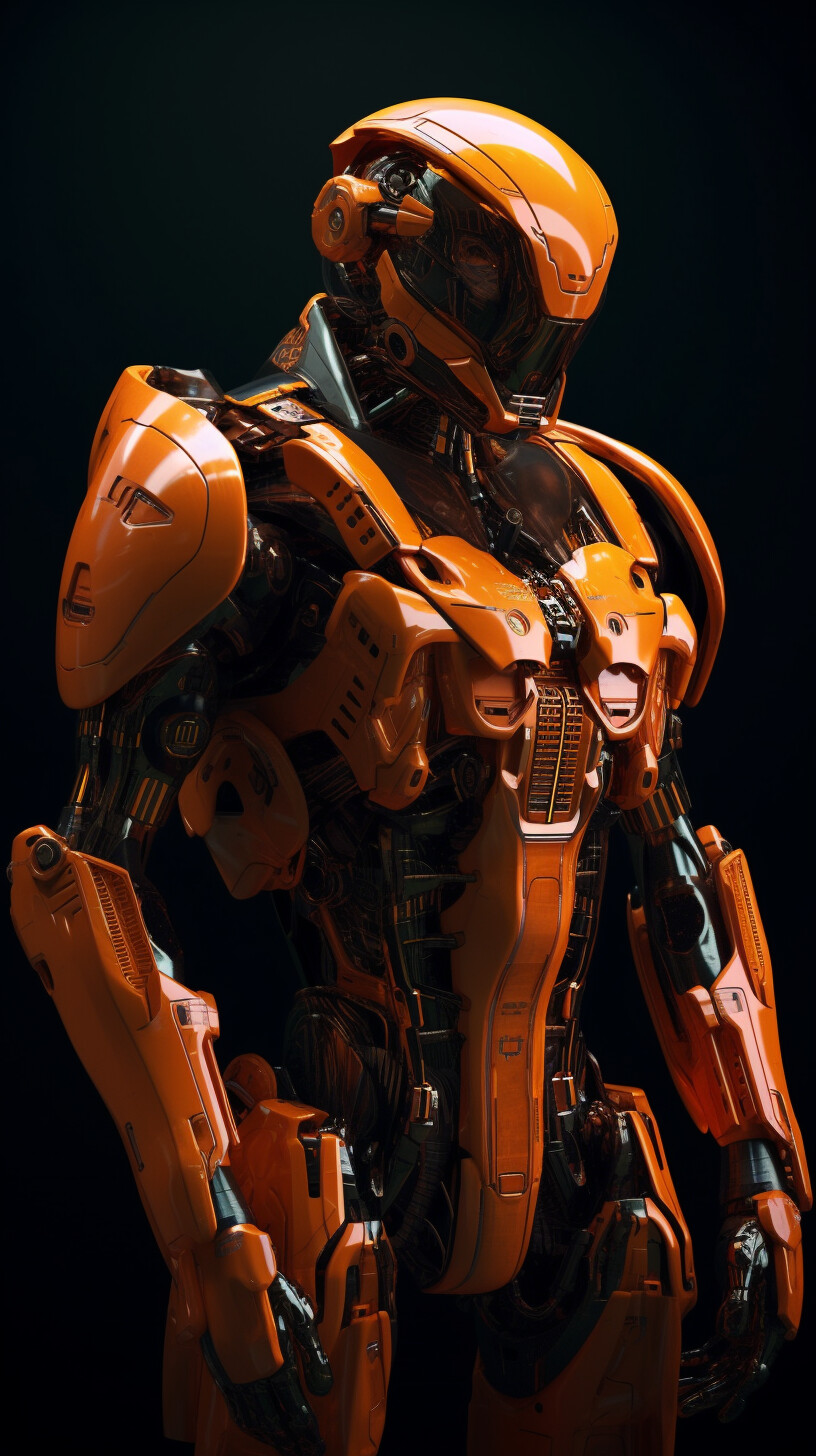 ArtStation - 350 Warrior Robot Concept _ VOL 2 _ Character Reference